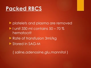 blood, blood donation and blood products | PPT