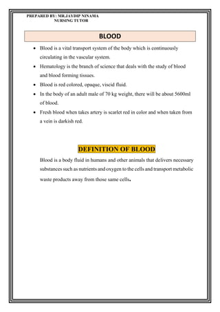 Blood final 1 | PDF | Blood Disorders | Diseases and Conditions