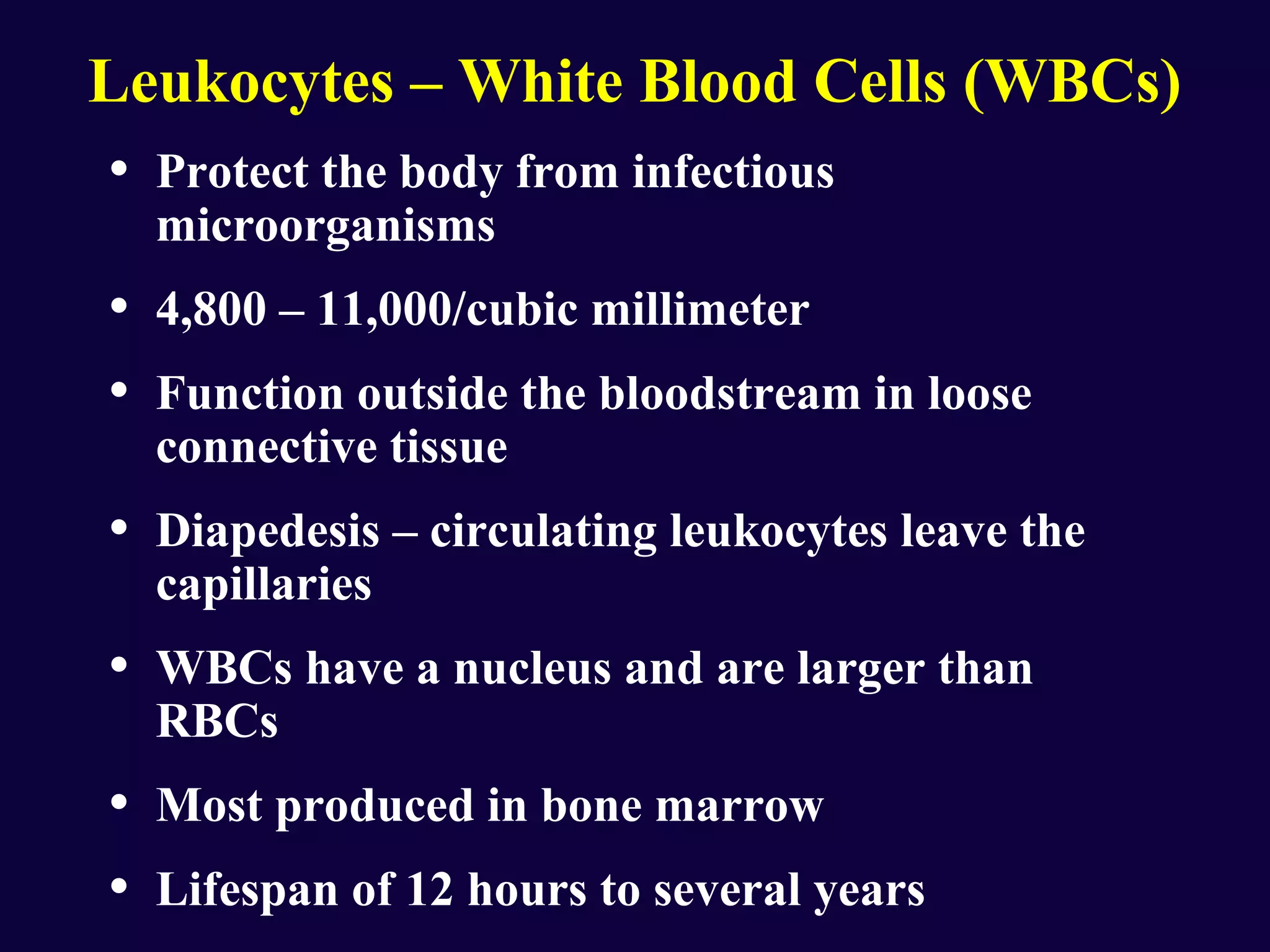 Blood formation and composition | PPT