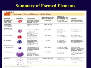 Blood formation and composition | PPT