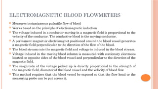 HUMAN BLOOD FLOW MEASUREMENT AND ITS TYPES.pptx