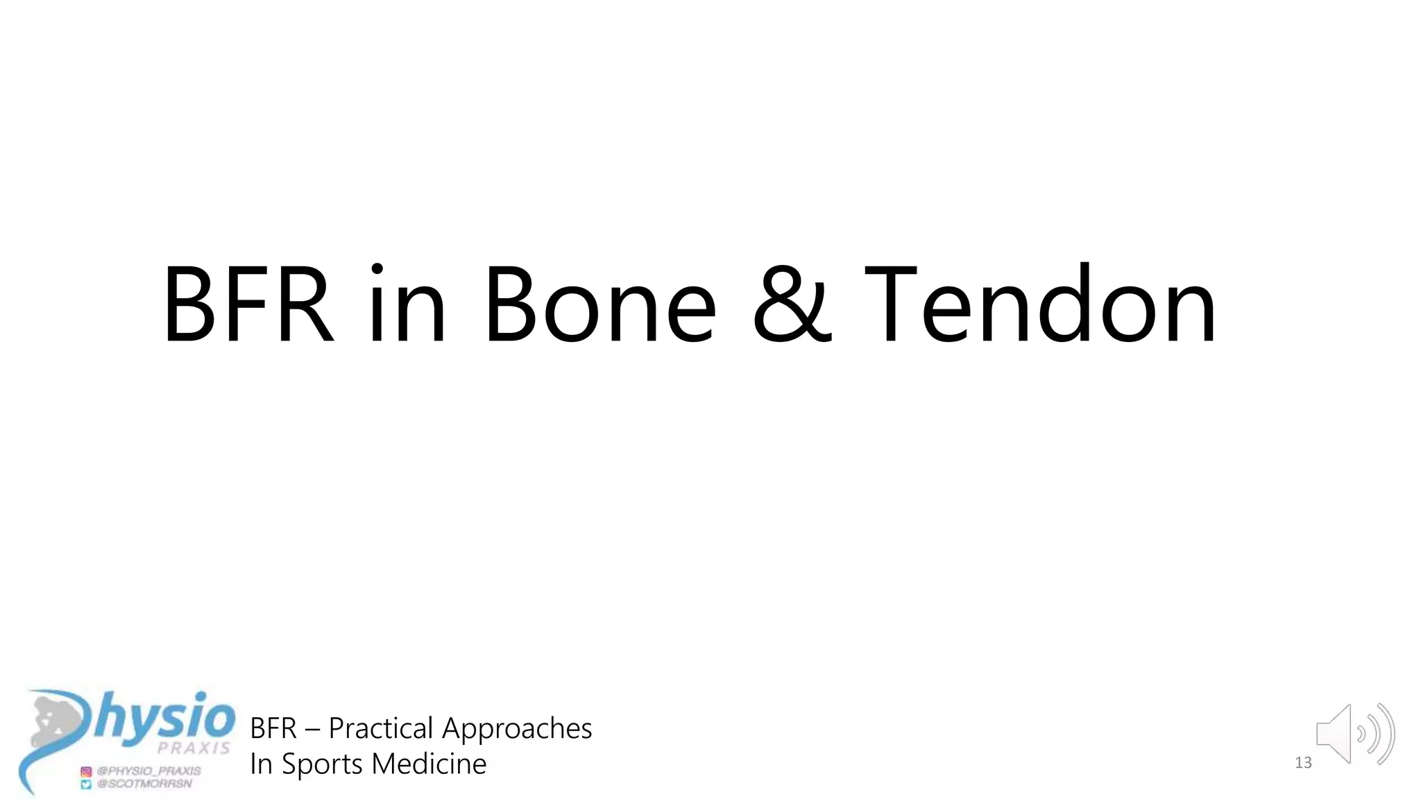 Blood flow restriction lecture | PPTX