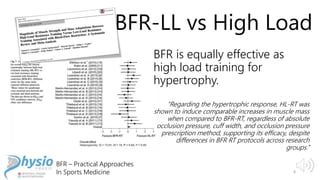 Blood flow restriction lecture | PPTX