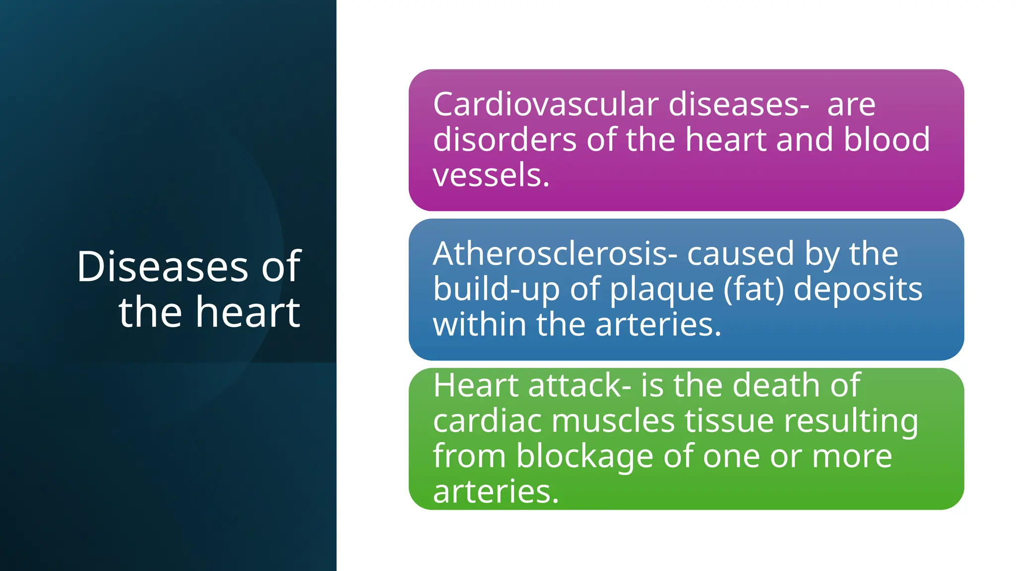 Blood flow through the heart presentation | PPTX