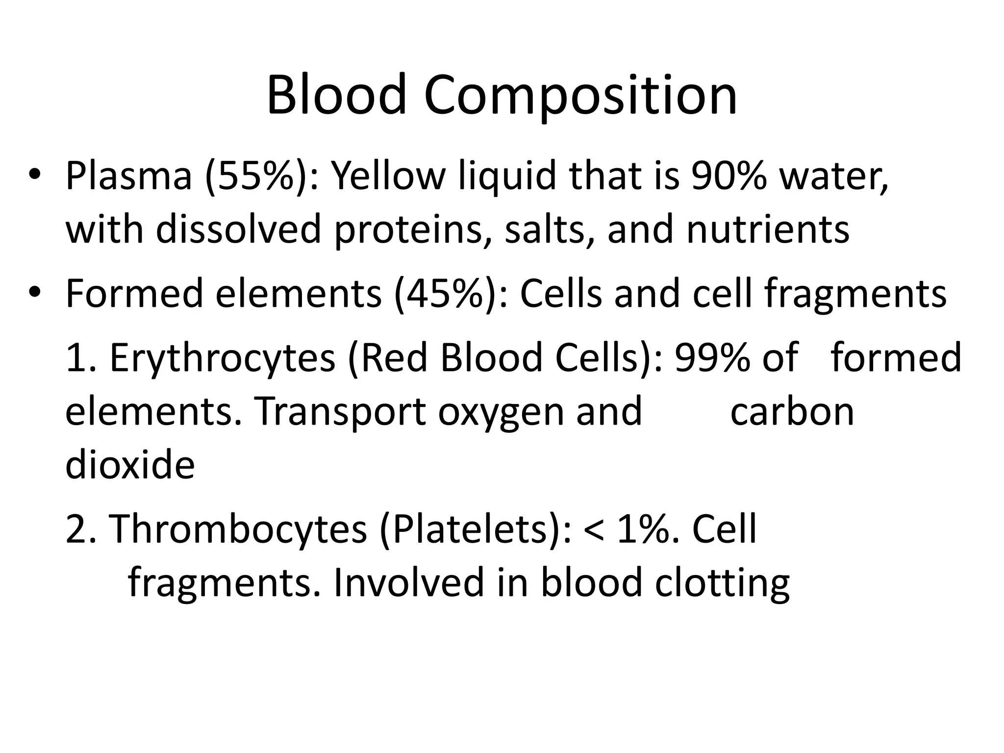 Blood functions and characteristics | PPTX