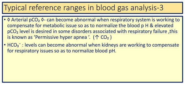 Blood gas analyser & blood gas analysis with clinical significancee ...