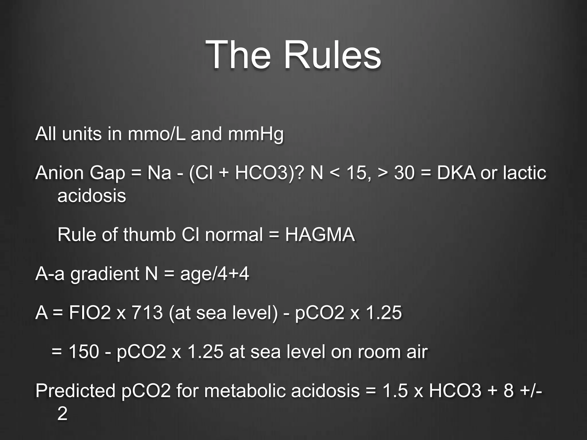 Blood gases. Worked examples | PPTX