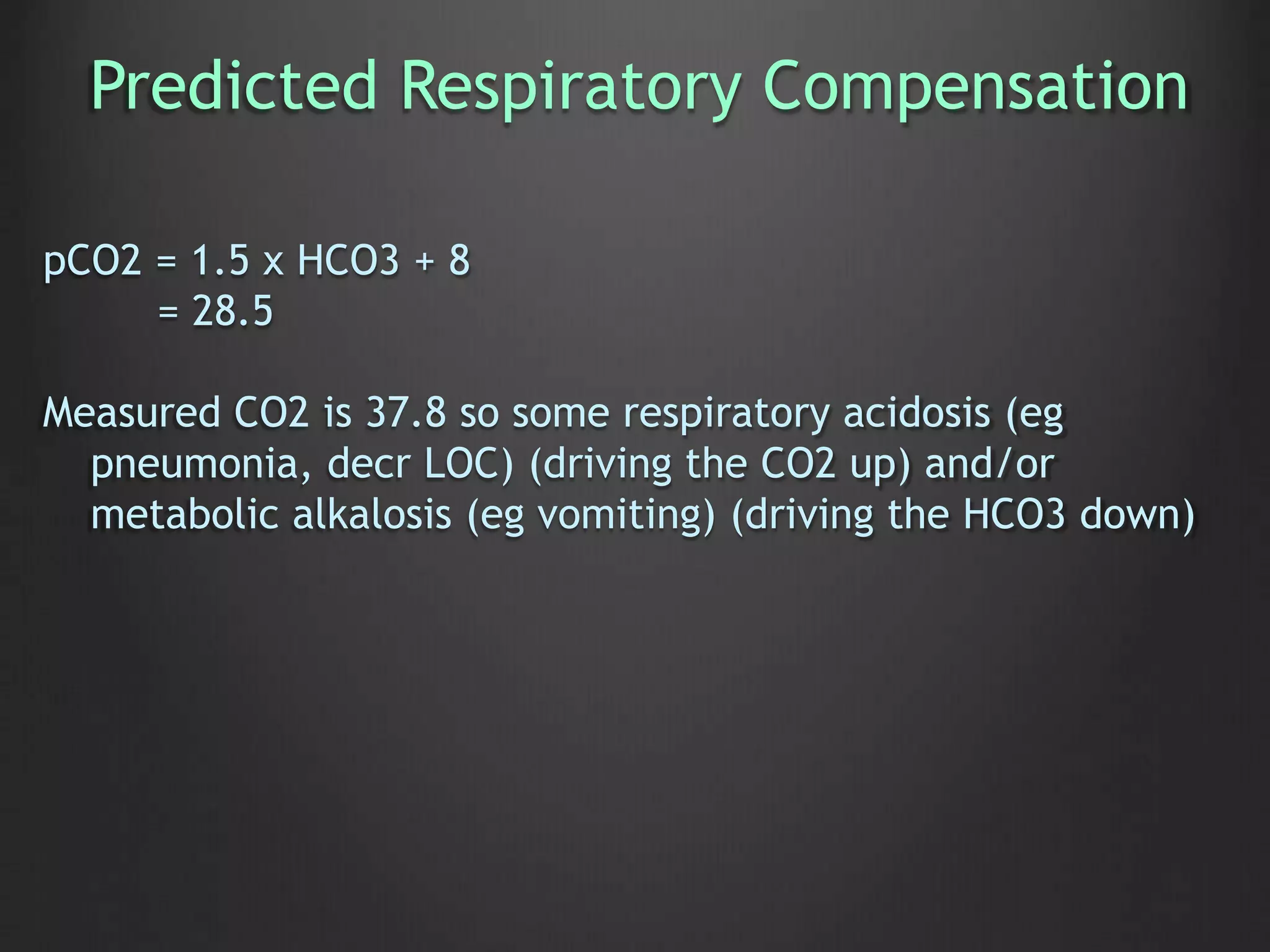 Blood gases. Worked examples | PPTX