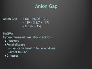 Blood gases. Worked examples | PPTX