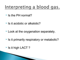 Blood gases interpretation elkhatib | PPT | Lung and Respiratory Health ...