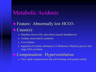 Blood gas interpretation | PPT