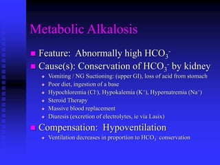 Blood gas interpretation | PPT