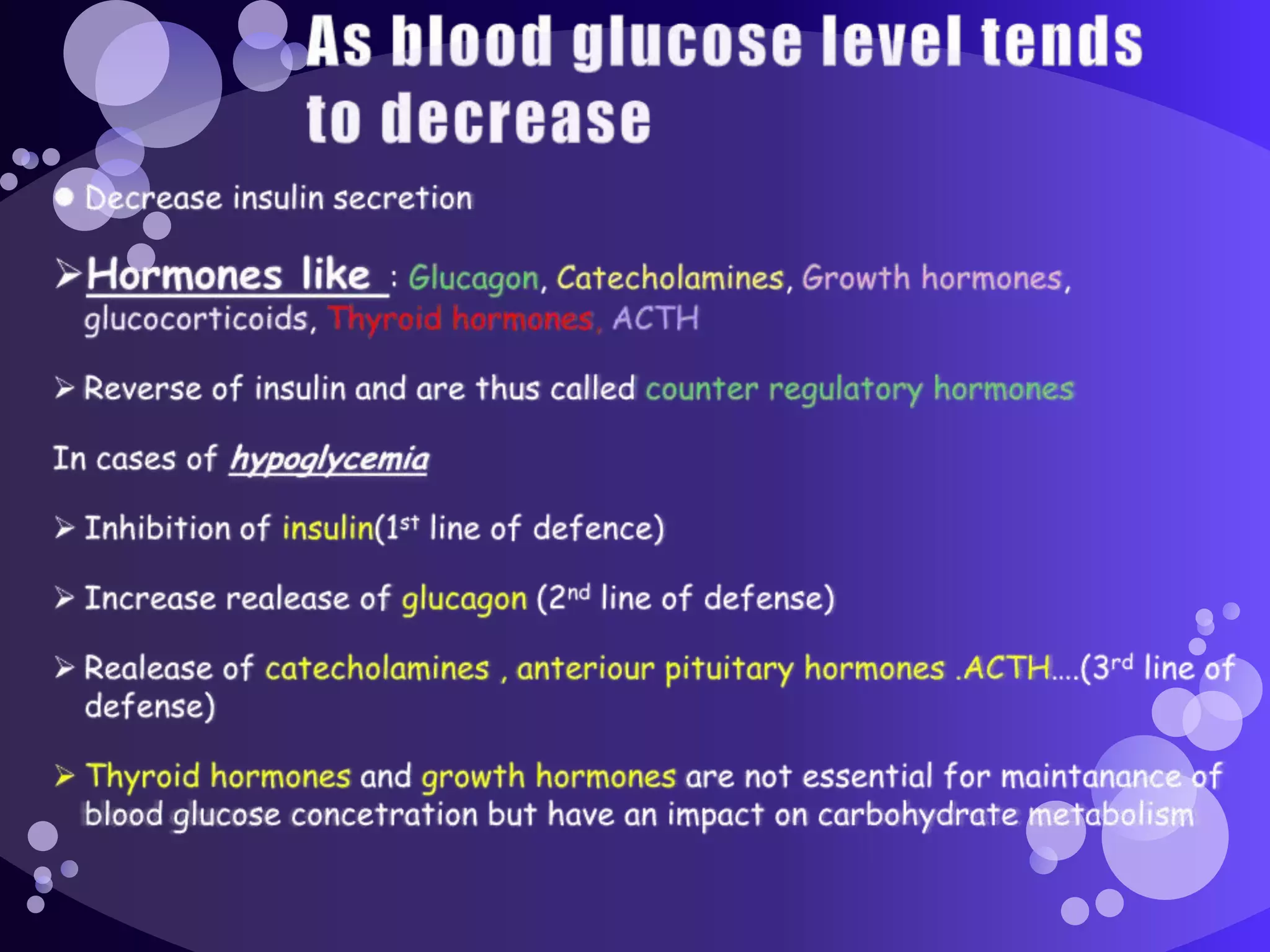 Blood glucose homeostasis | PPTX