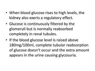 Blood glucose level | PPTX