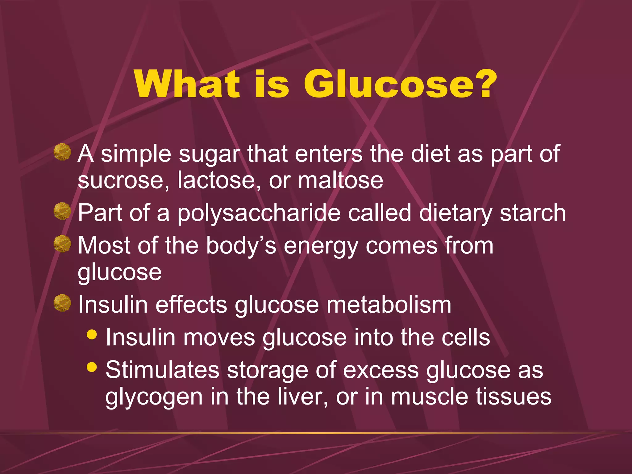 Blood glucose monitoring | PPT