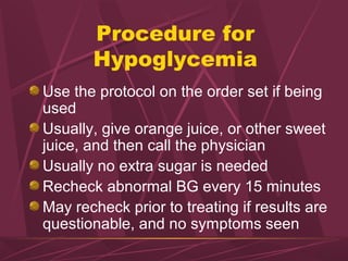 Blood glucose monitoring | PPT