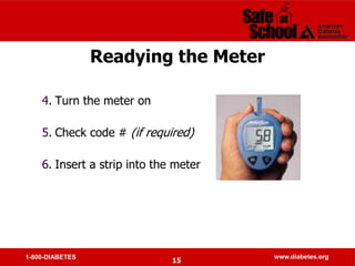 Blood Glucose Monitoring ppt for students | PPT