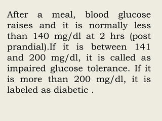Blood glucose regulation | PPTX