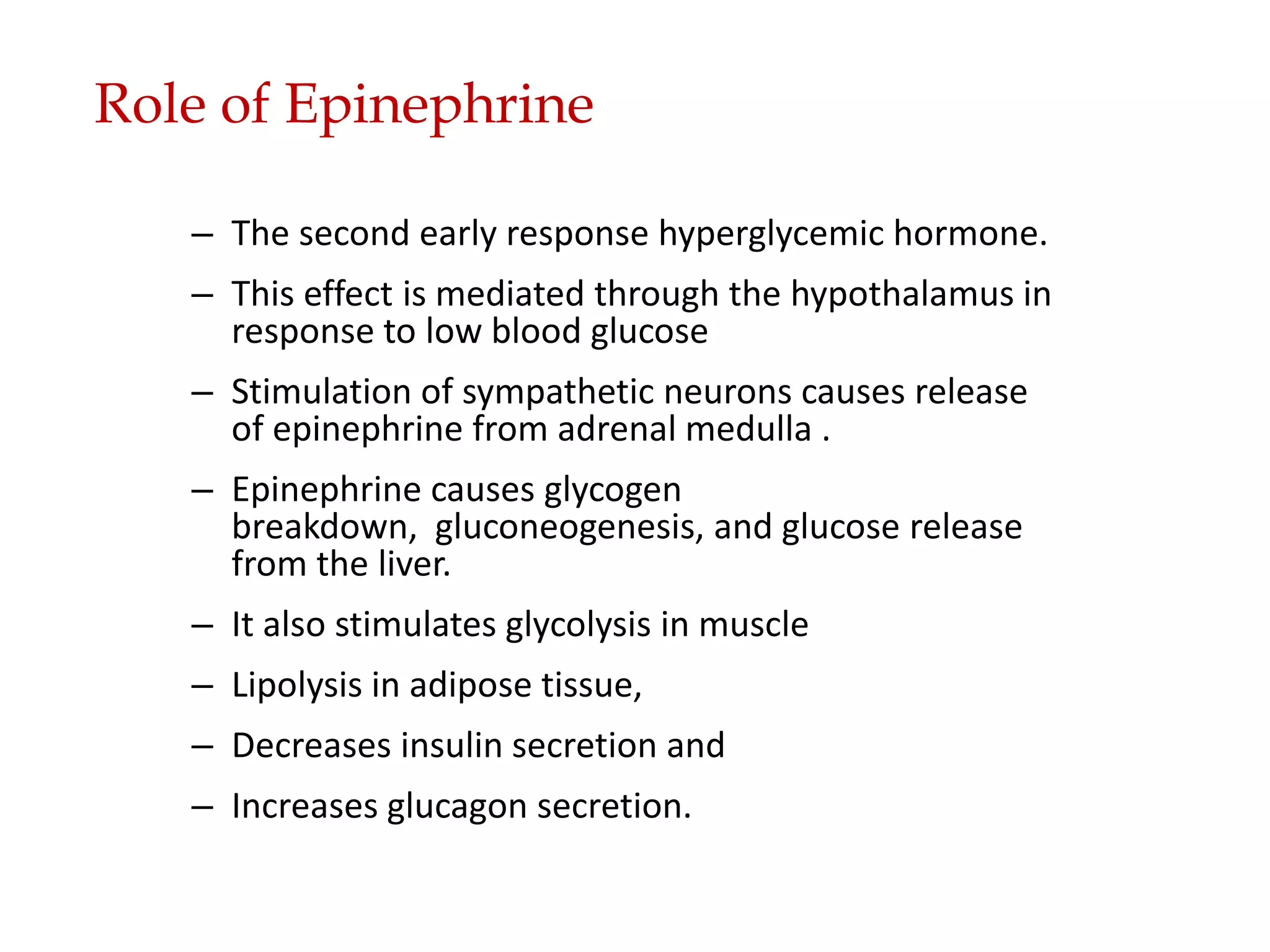 Blood glucose Regulation Dr veerendra | PPTX