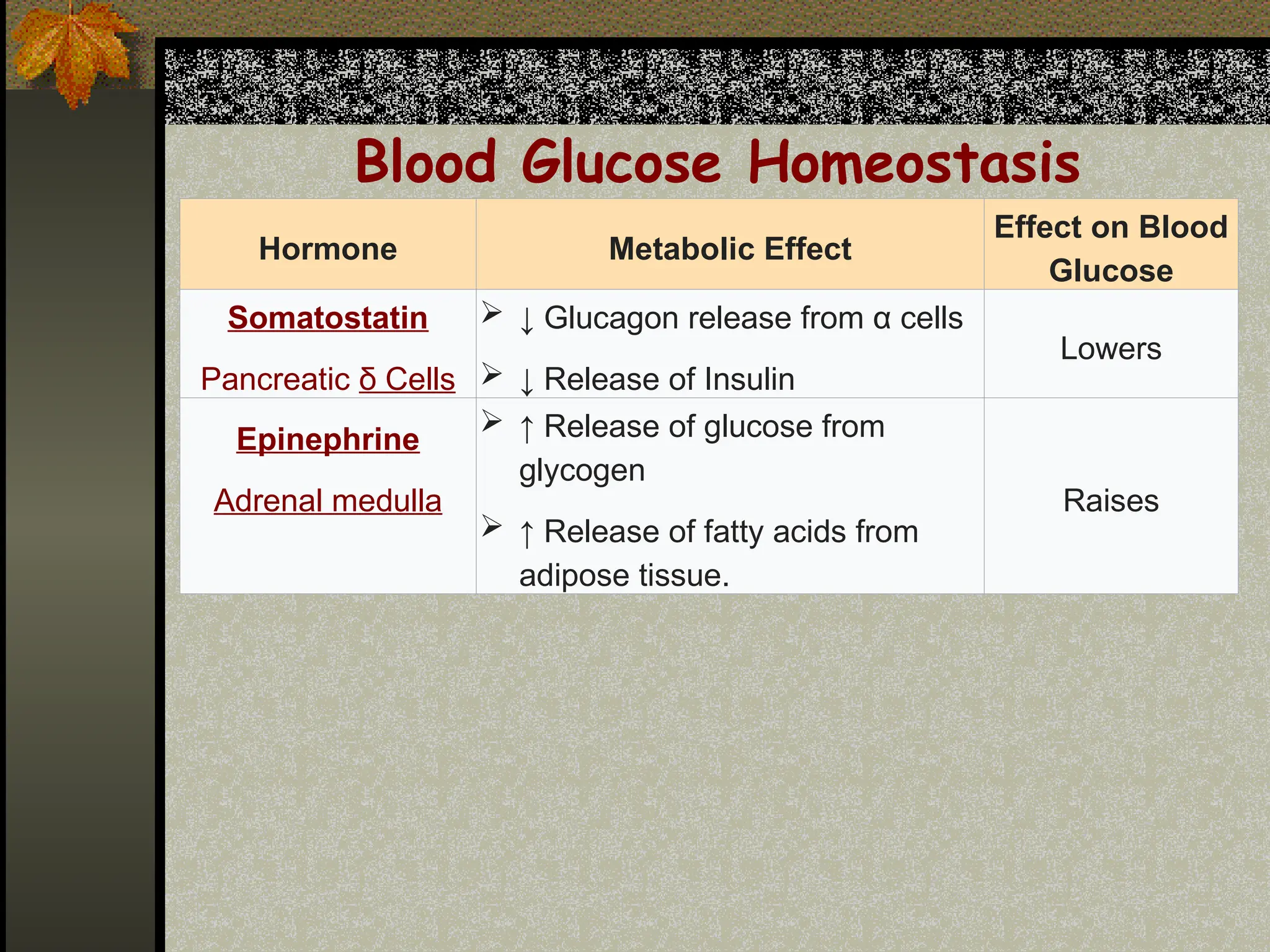 Blood Glu Regulation& its role on health | PPT