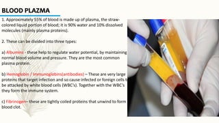 (biology)blood and circulation class-7 | PPTX