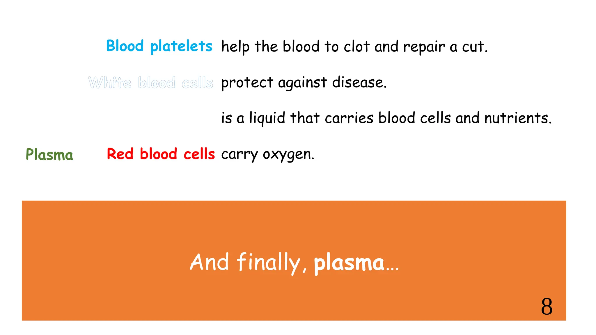 blood grade 8 science to human body benefit | PPTX