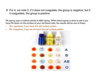 Blood Groub Test | PPTX