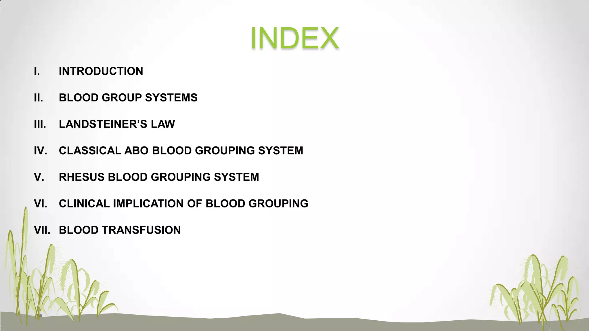 Blood group | PPTX