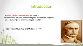 Blood group | PPTX