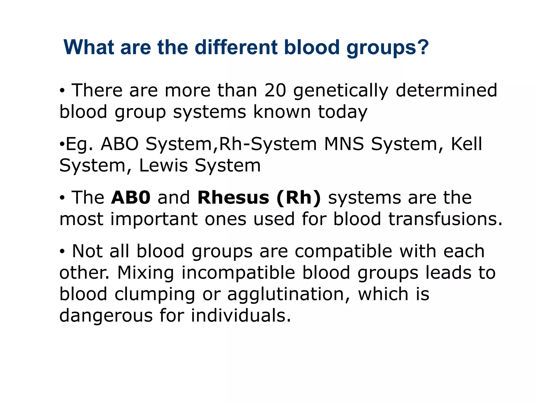 Blood groups | PDF