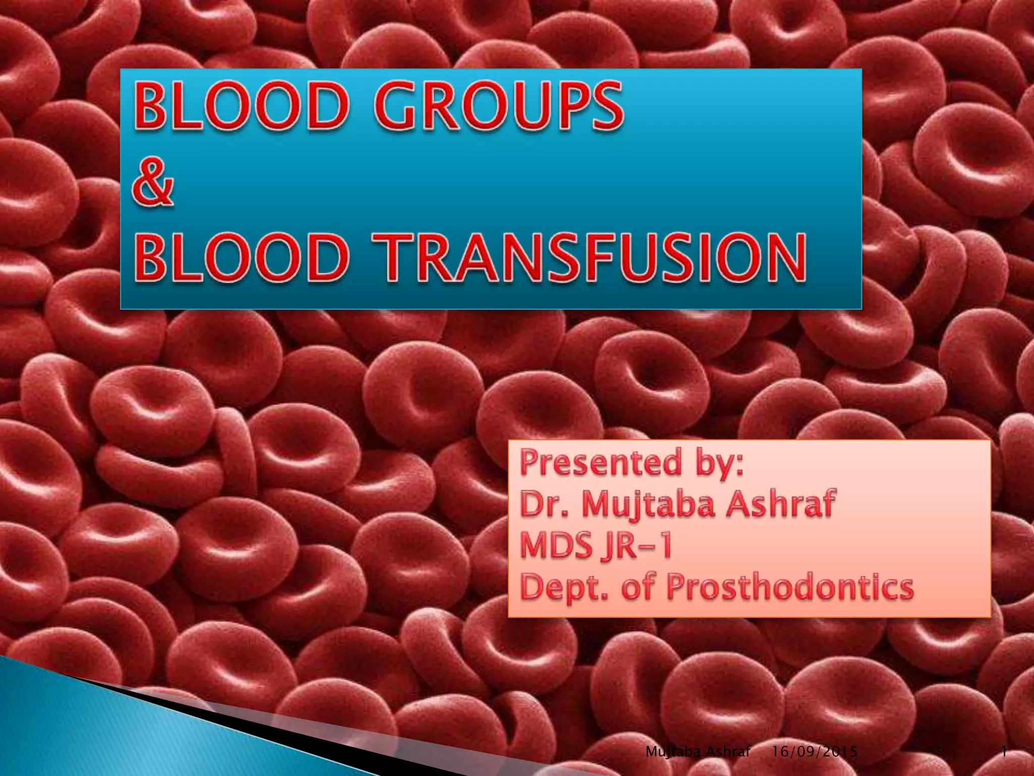Blood group | PPTX