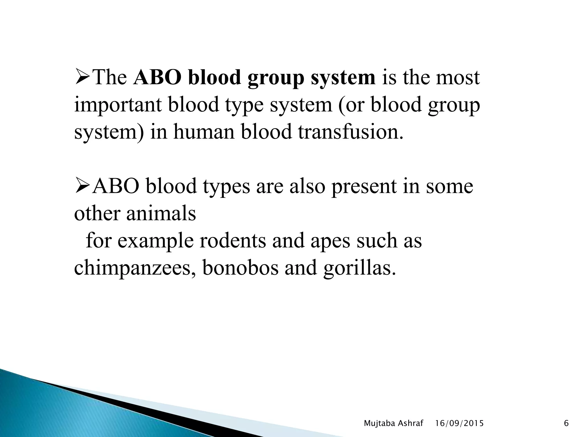 Blood group | PPTX