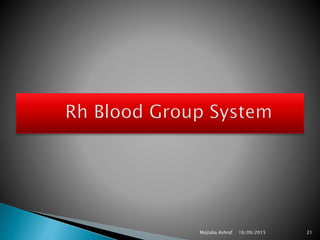 Blood group | PPTX