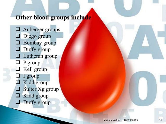 Blood group | PPTX