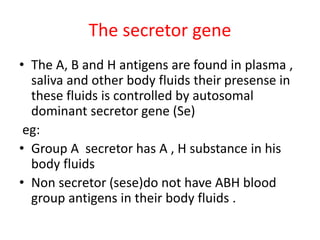 Blood groups and type and immunohematology . PPtx | PPTX | Blood ...
