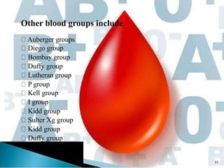 Blood group.pptx Blood grouping and Blood group system | PPTX | Pregnancy | Reproductive Health