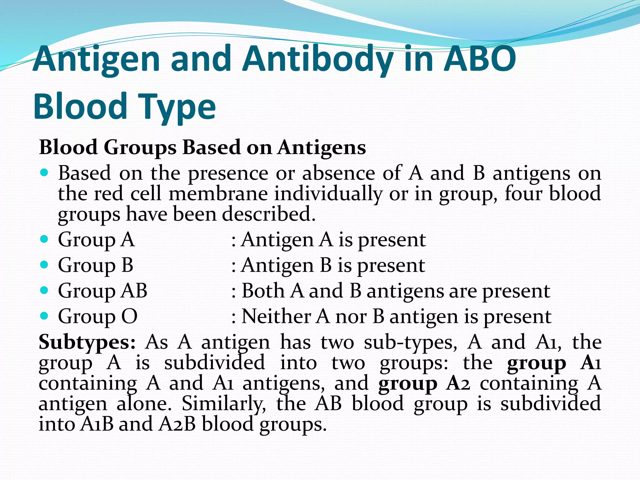 BLOOD GROUP - by Dr. Amit Gehlot | PPTX