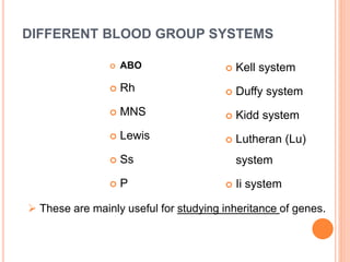 Blood group 1 | PPTX
