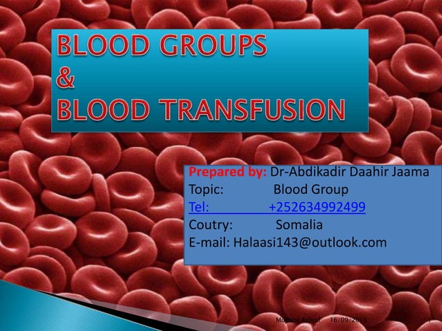 Bloodgroup2 | PPT