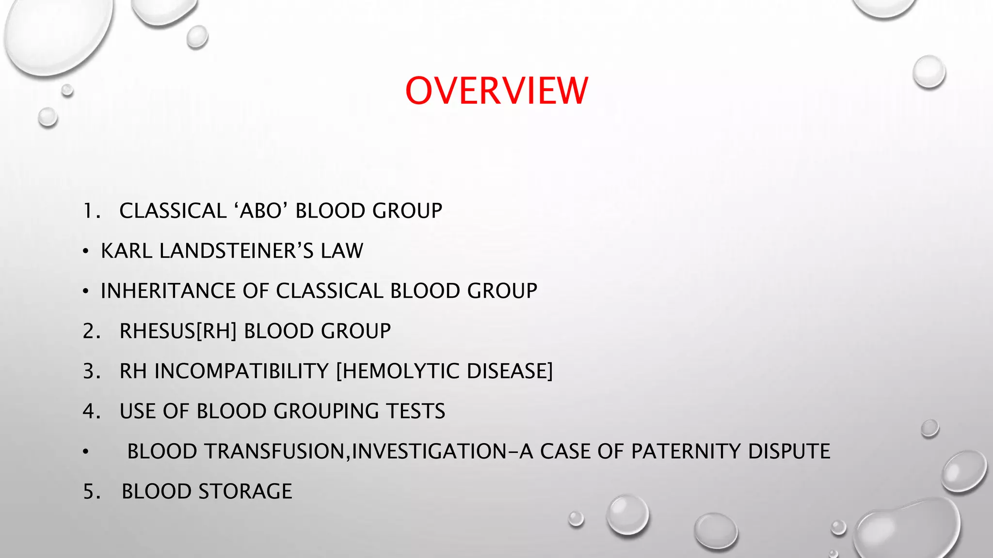 Blood group and transfusion | PPT