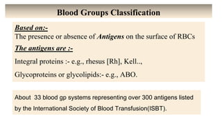 Blood group and typing 2021 | PPTX