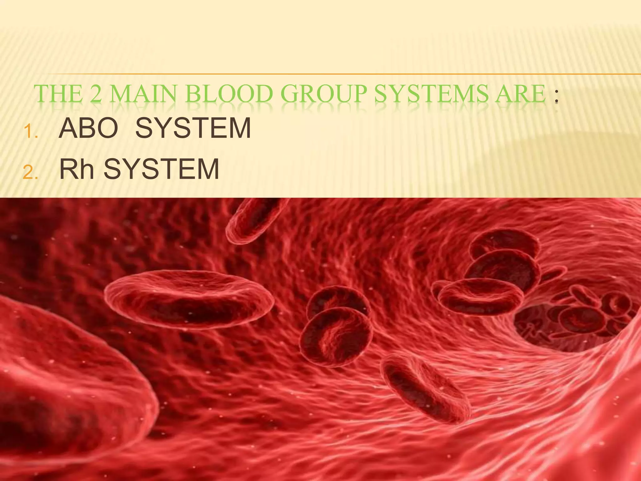 Blood group & blood coagulation | PPTX