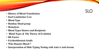 Blood group by Pandian M, Tutor, Dept of Physiology, DYPMCKOP,MH. | PPTX