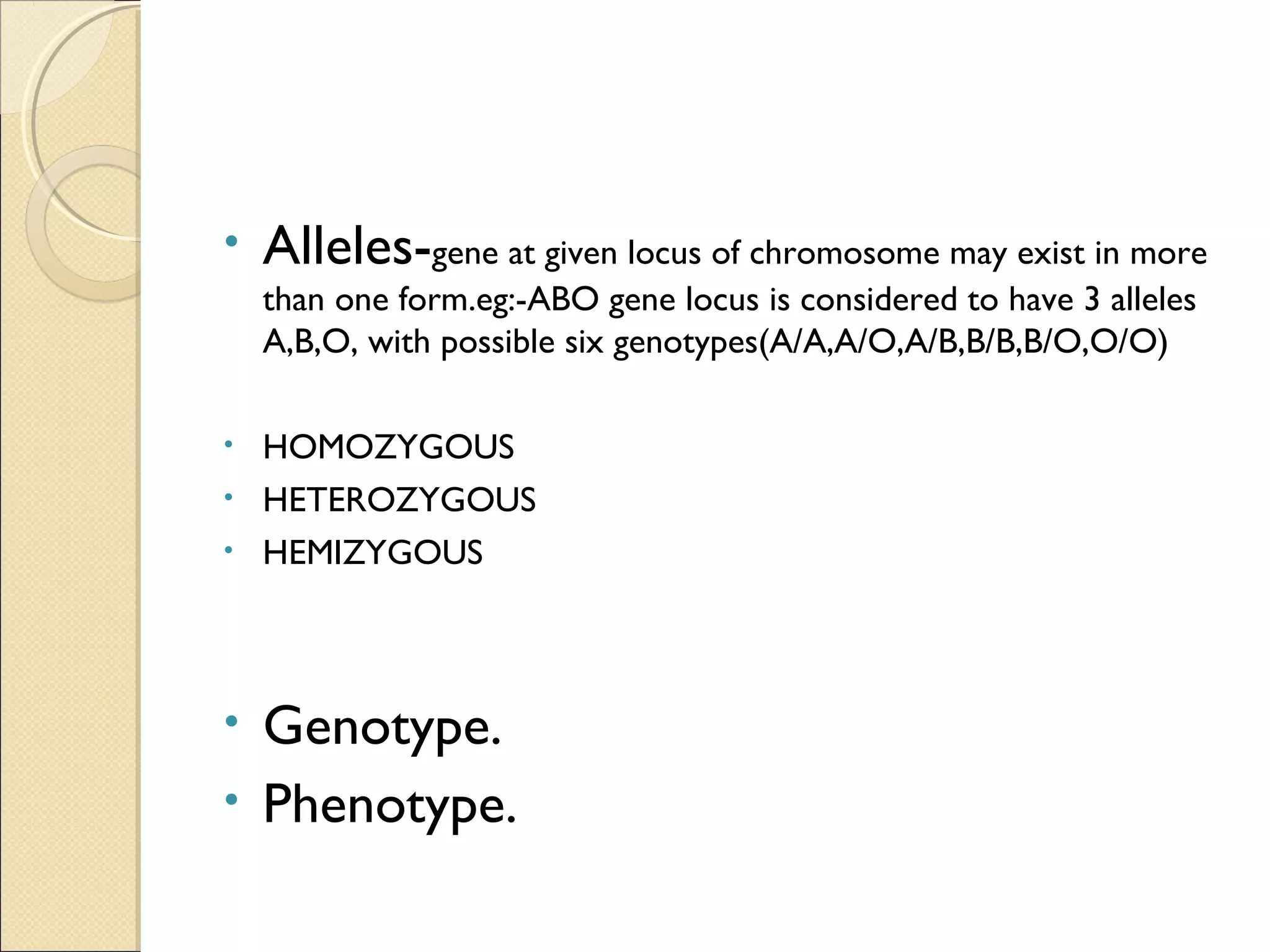 Basics Of Blood group genetics | PPT