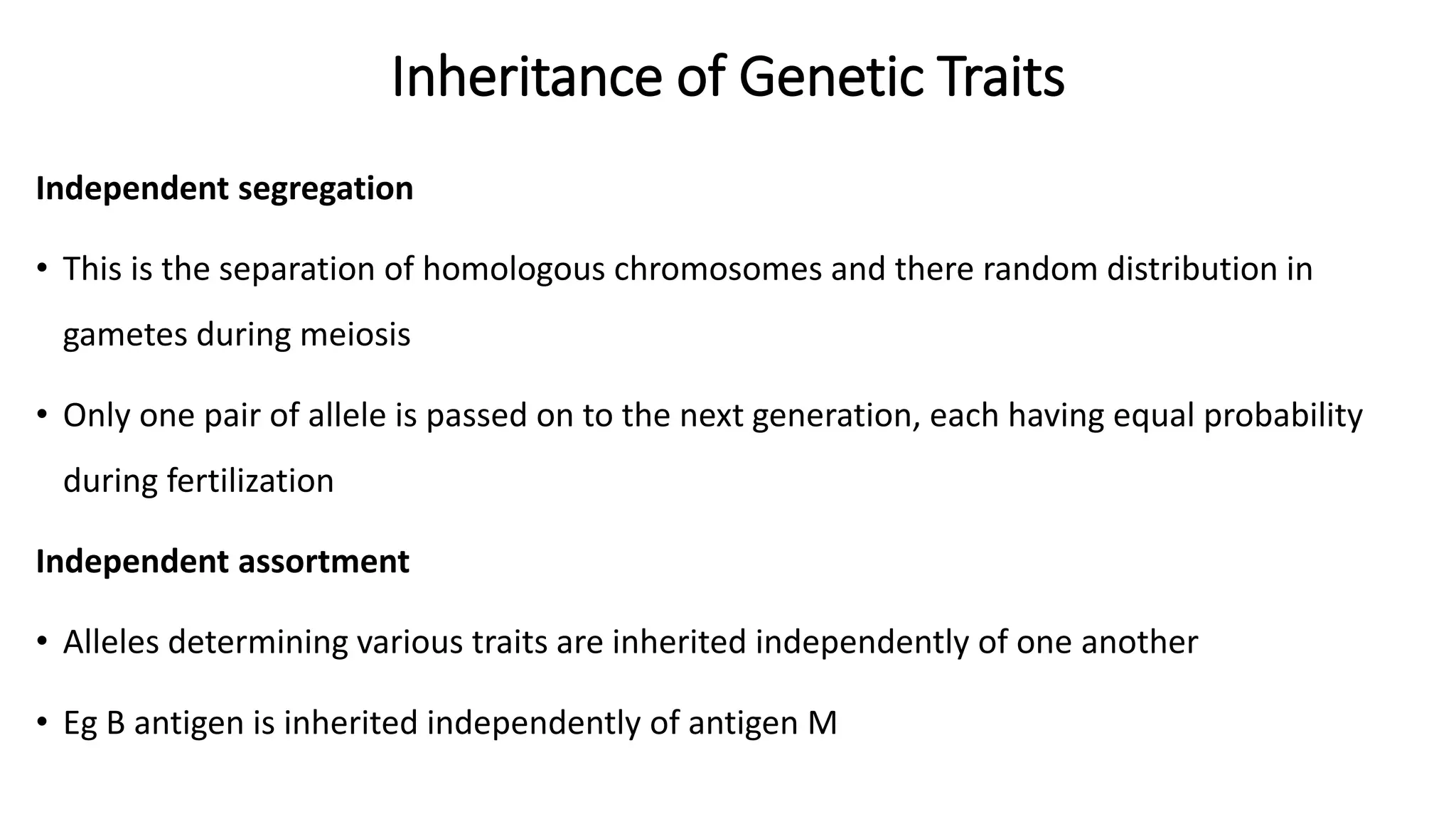 Blood group genetics | PPTX