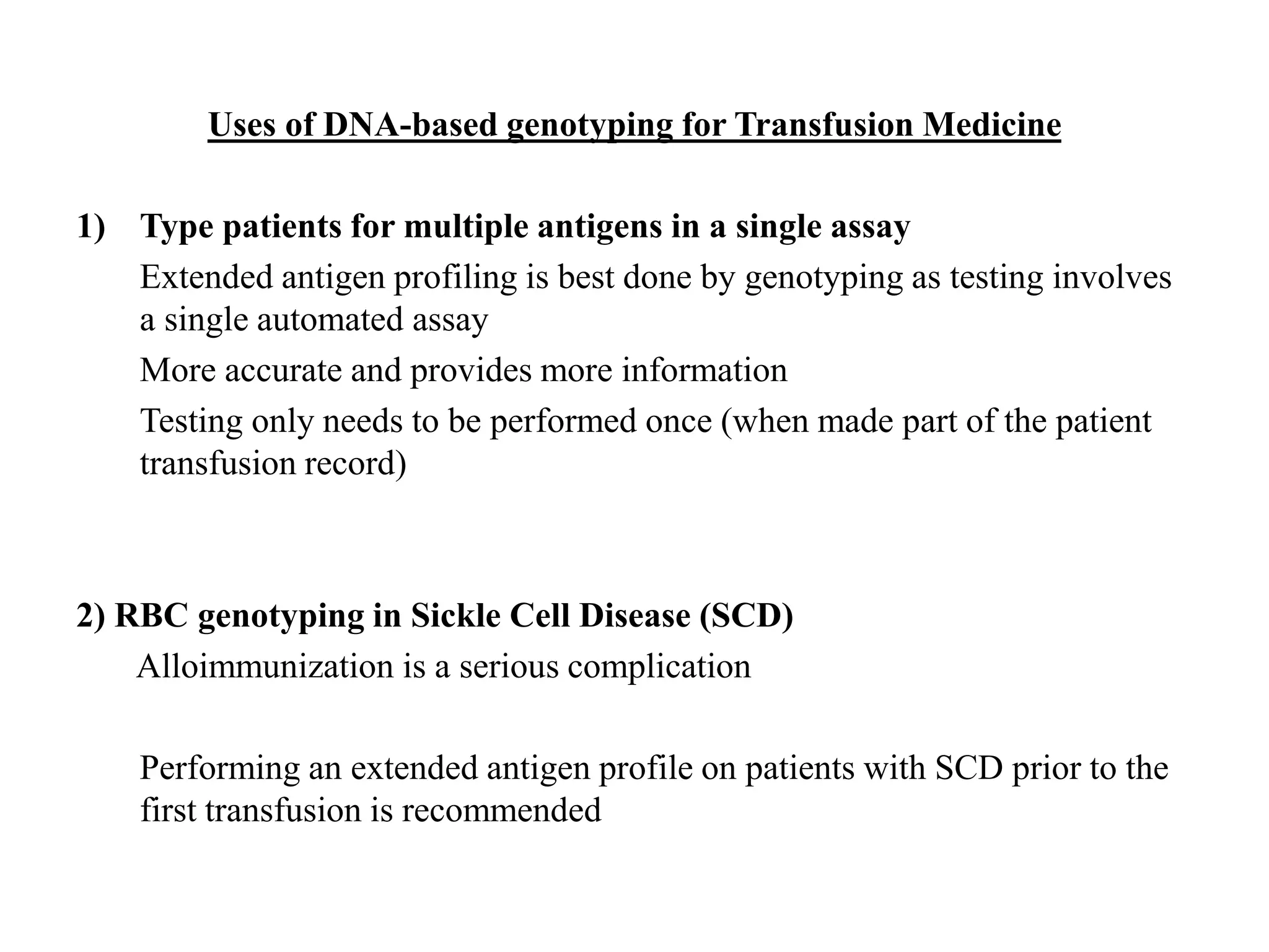 Blood Group Genotyping | PPTX