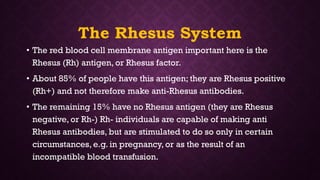 Blood group system ABO, Rh & other system | PDF