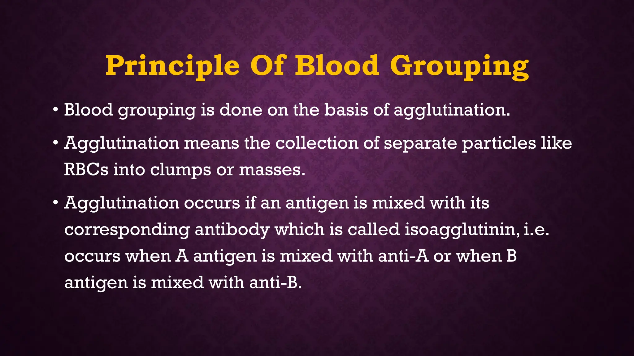 bloodgrouping and types and variations 20 | PDF