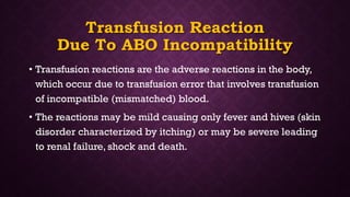 bloodgrouping and types and variations 20 | PDF