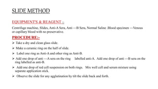 BLOOD GROUPING.pptx FOR DMLT BLOOD BANKING & HEMATOLOGY | PPTX
